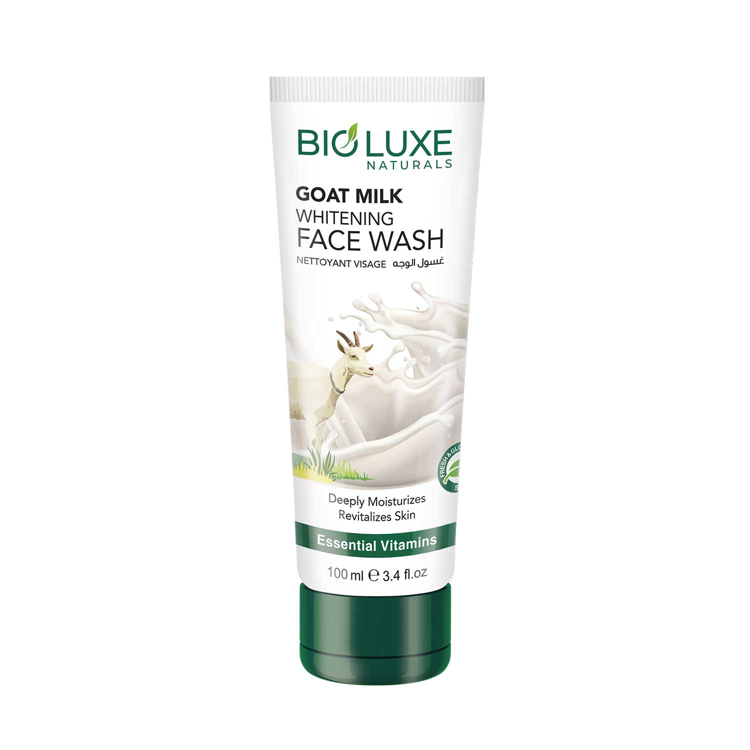Goat Milk Whitening Face Wash – bioluxe