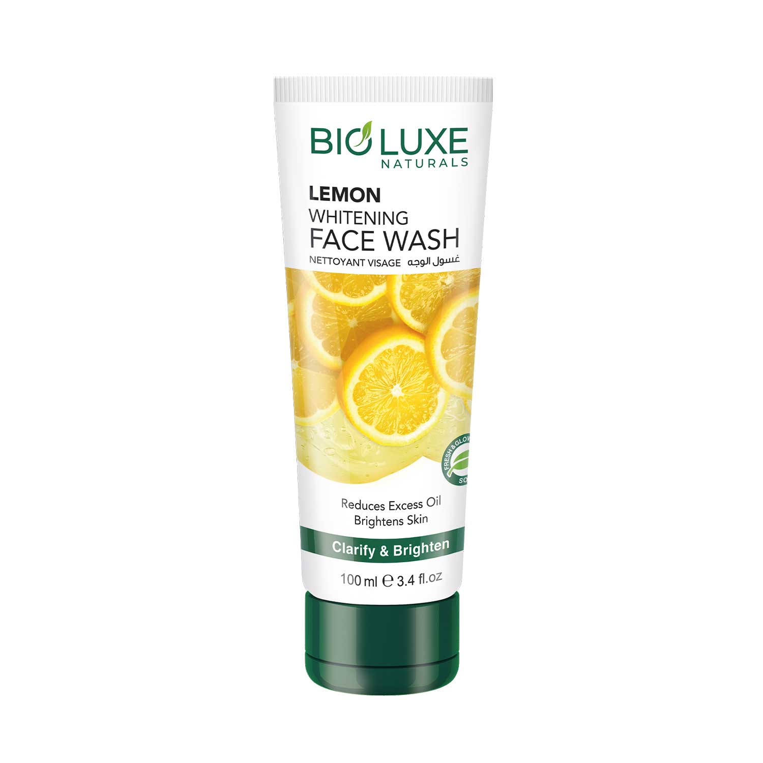 Whitening Lemon Face Wash – bioluxe