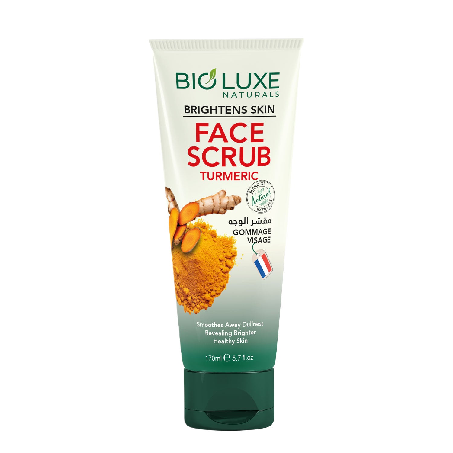 Brightens Skin Turmeric Face Scrub – bioluxe